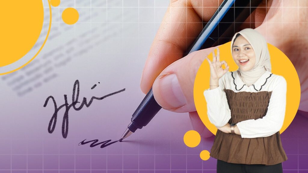 Posisi Tanda Tangan Kamu di Kiri atau Kanan? Ternyata Ini Artinya ...