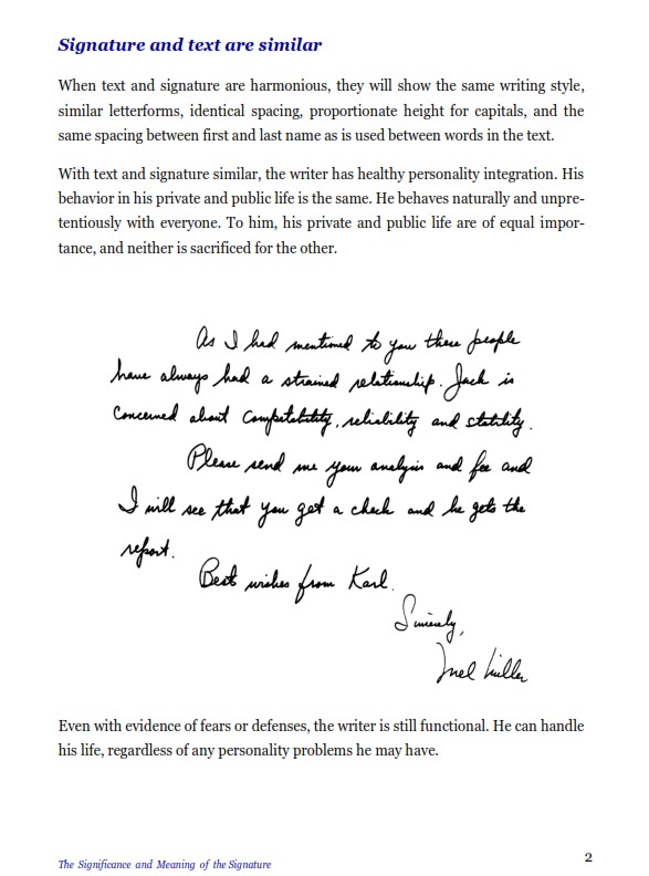 The Significance And Meaning Of The Signature Preview 3 LKP 